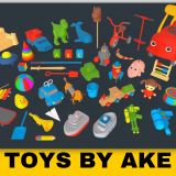 Toys - Low Poly Toy Props by Ake
