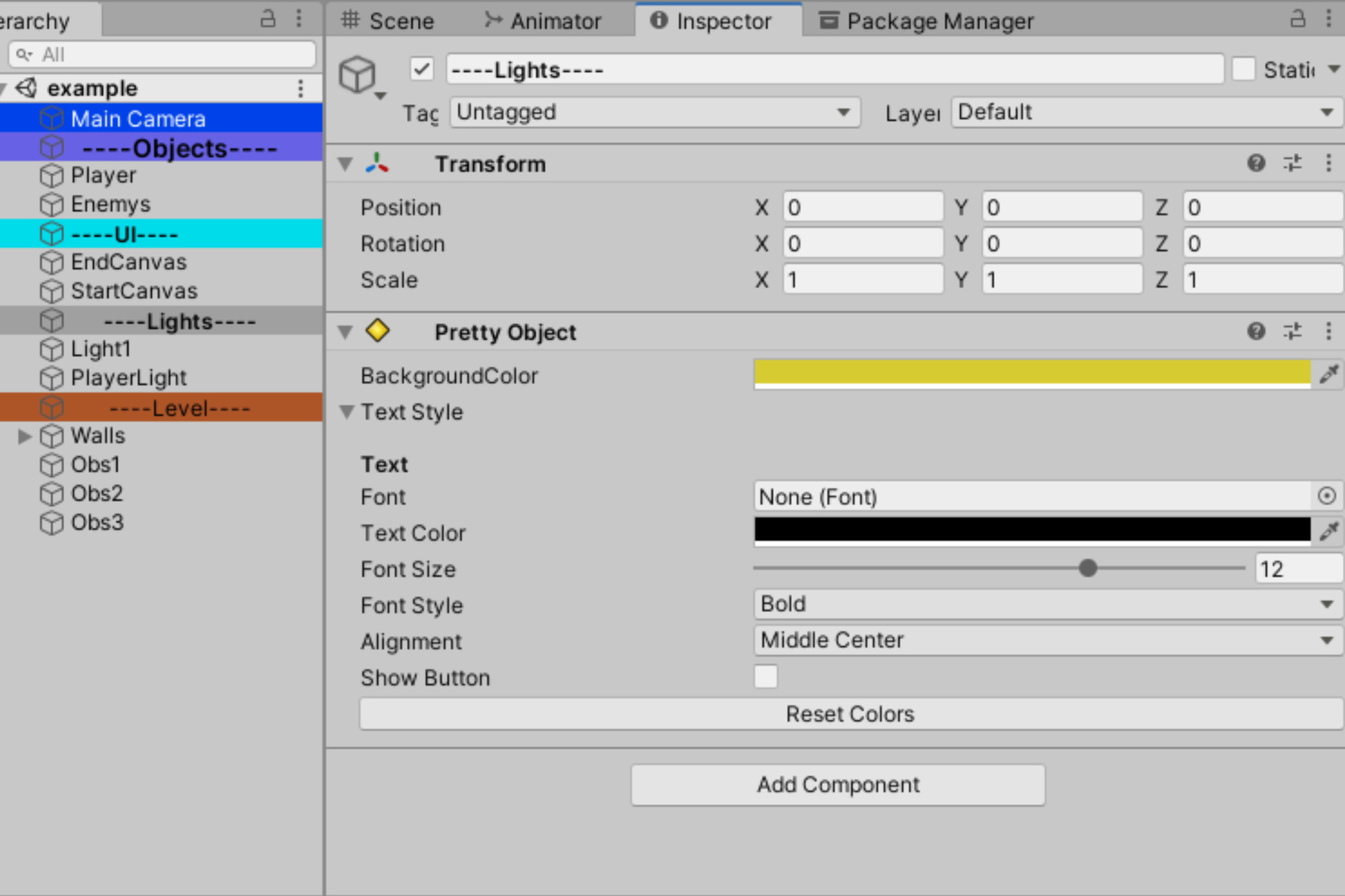 Pretty Objects | GUI Tools | Unity Asset Store