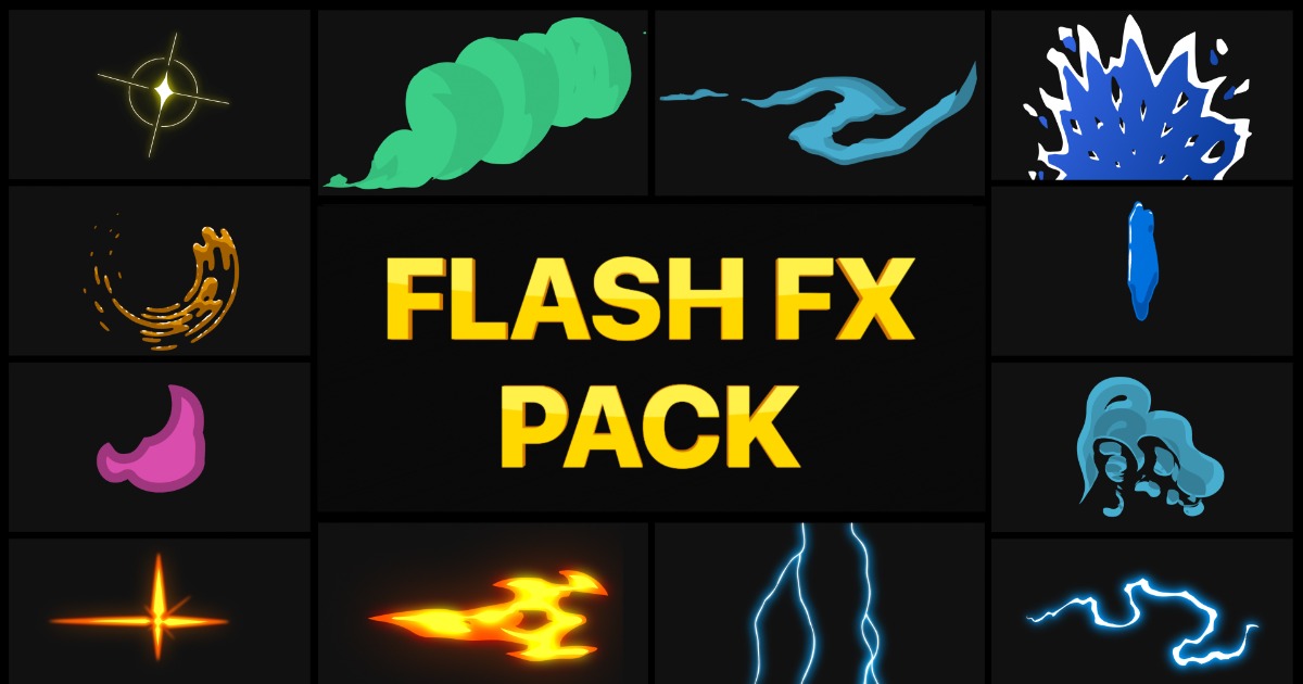 Flash FX Pack 09 (11.06) | 2D Textures & Materials | Unity Asset Store