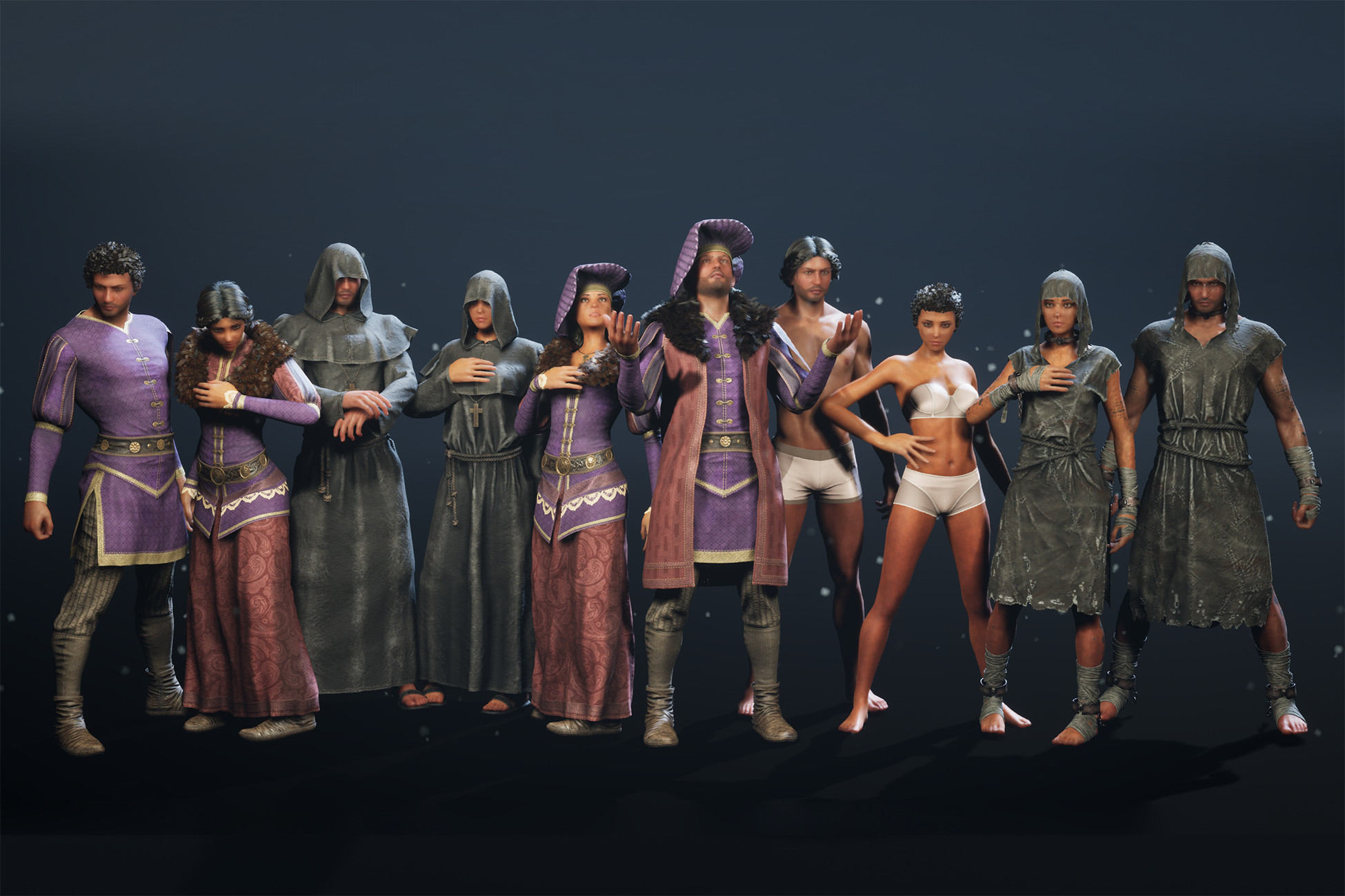 G2: Medieval NPC 02 | 3D Humanoids | Unity Asset Store