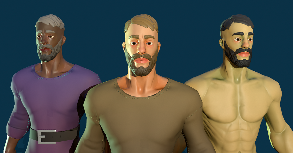 Stylized Human Male | Characters | Unity Asset Store