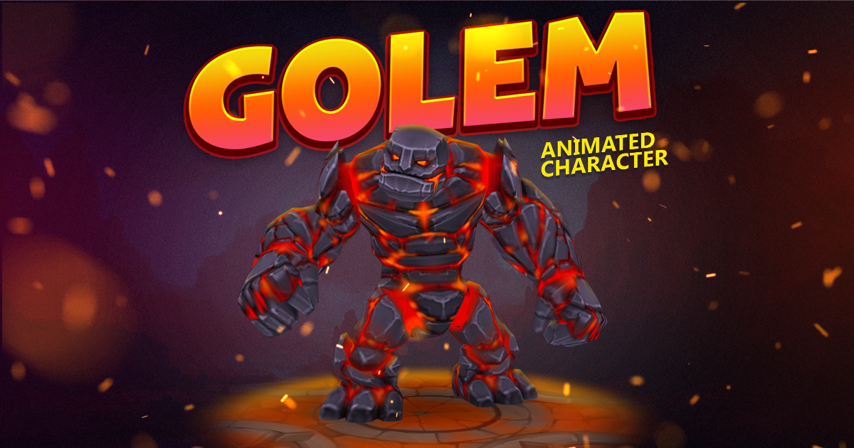 Golem animated character | 3D 角色 | Unity Asset Store