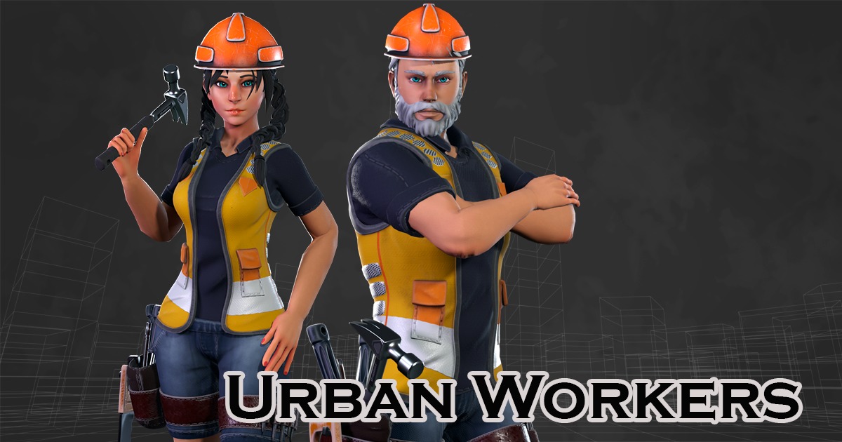 Urban Workers | Characters | Unity Asset Store