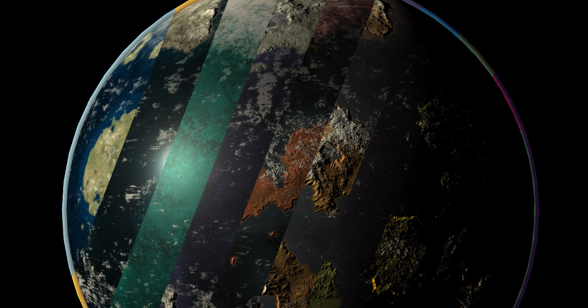 Candidate Planets | 3D Sci-Fi | Unity Asset Store