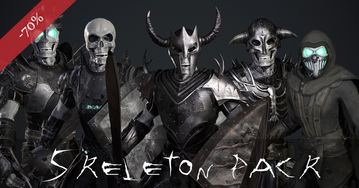 Skeleton_Pack | 3D Characters | Unity Asset Store