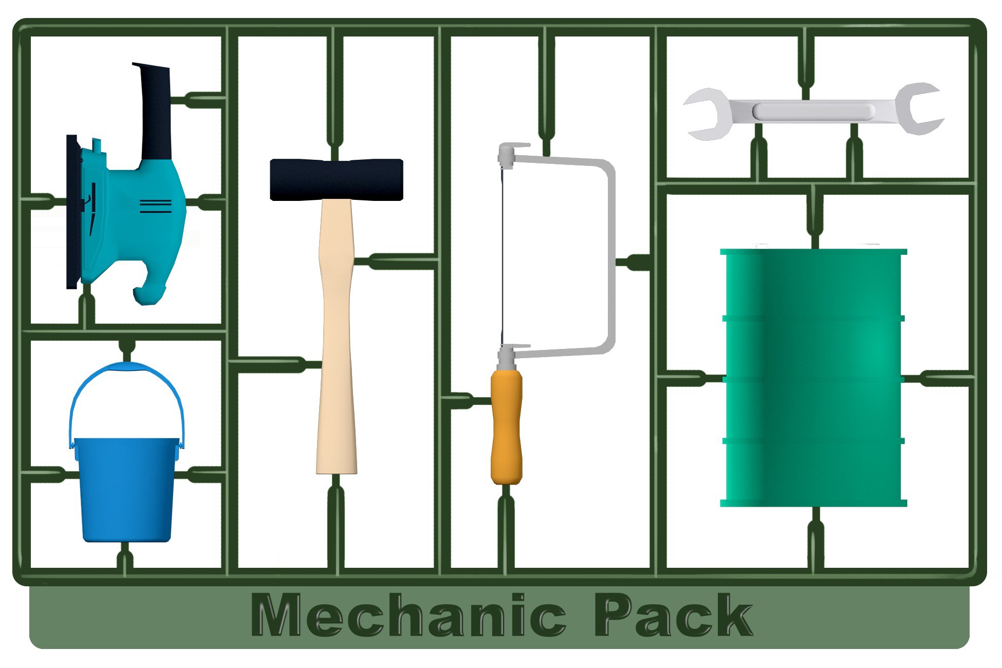 General Tools - Mechanic Pack | 3D Tools | Unity Asset Store