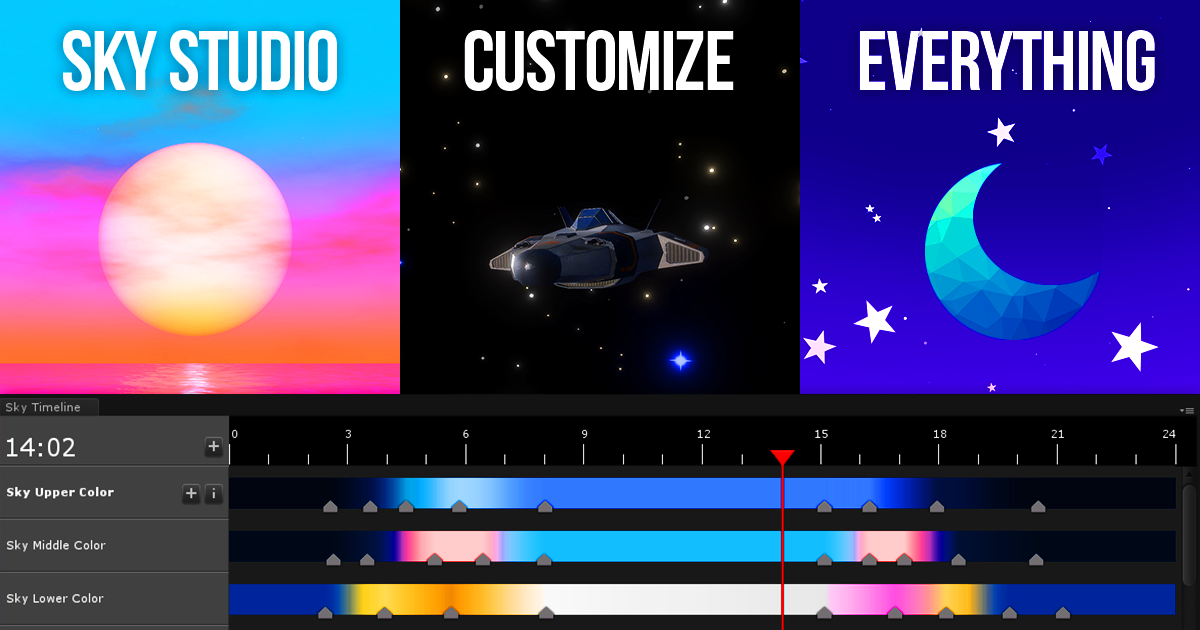 Sky Studio - Dynamic Sky and Weather | Particles/Effects | Unity Asset ...