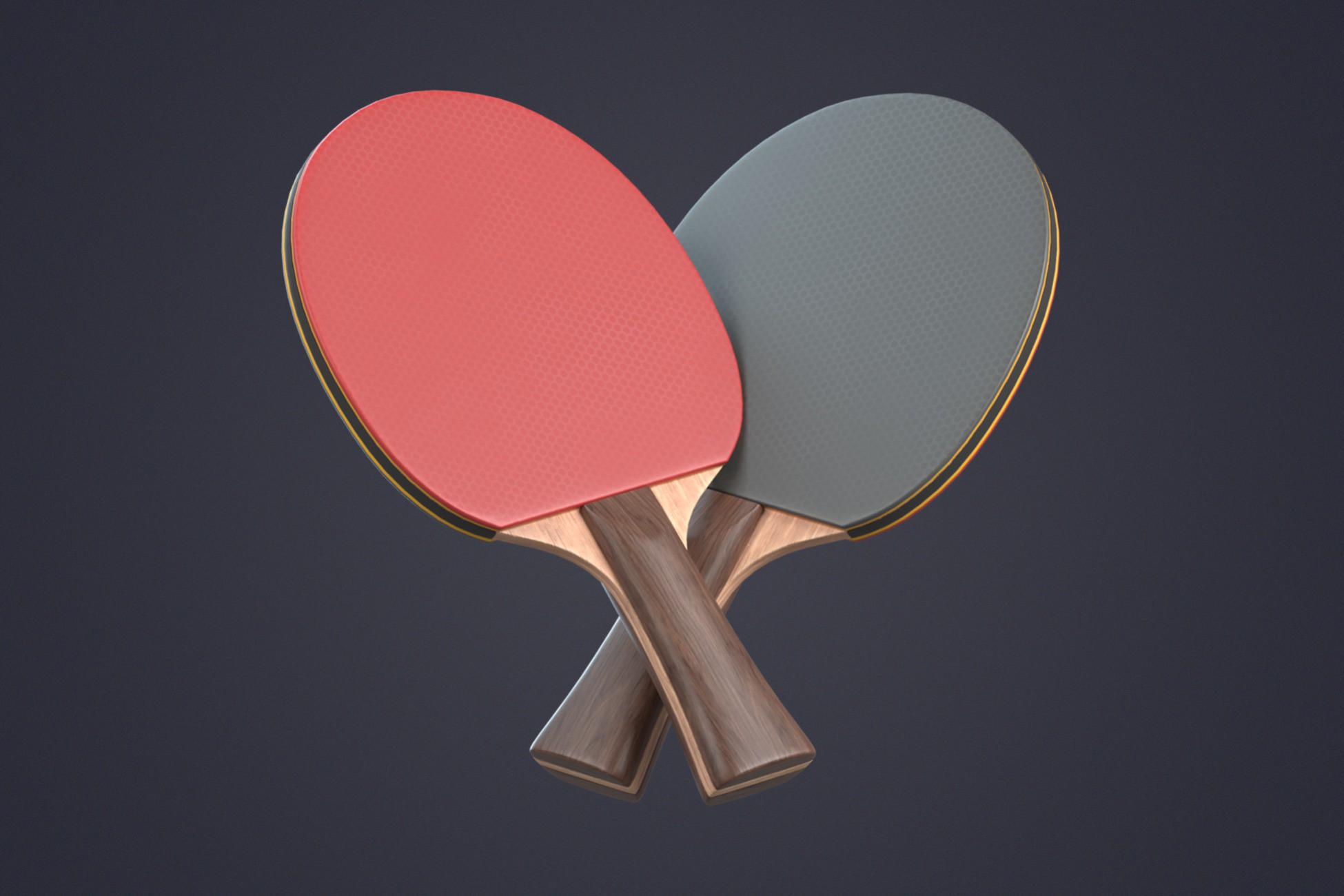 Table Tennis Racket | 3D Props | Unity Asset Store