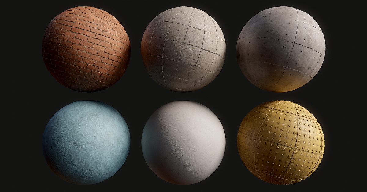 Procedural Materials Vol 4 | Substances | Unity Asset Store