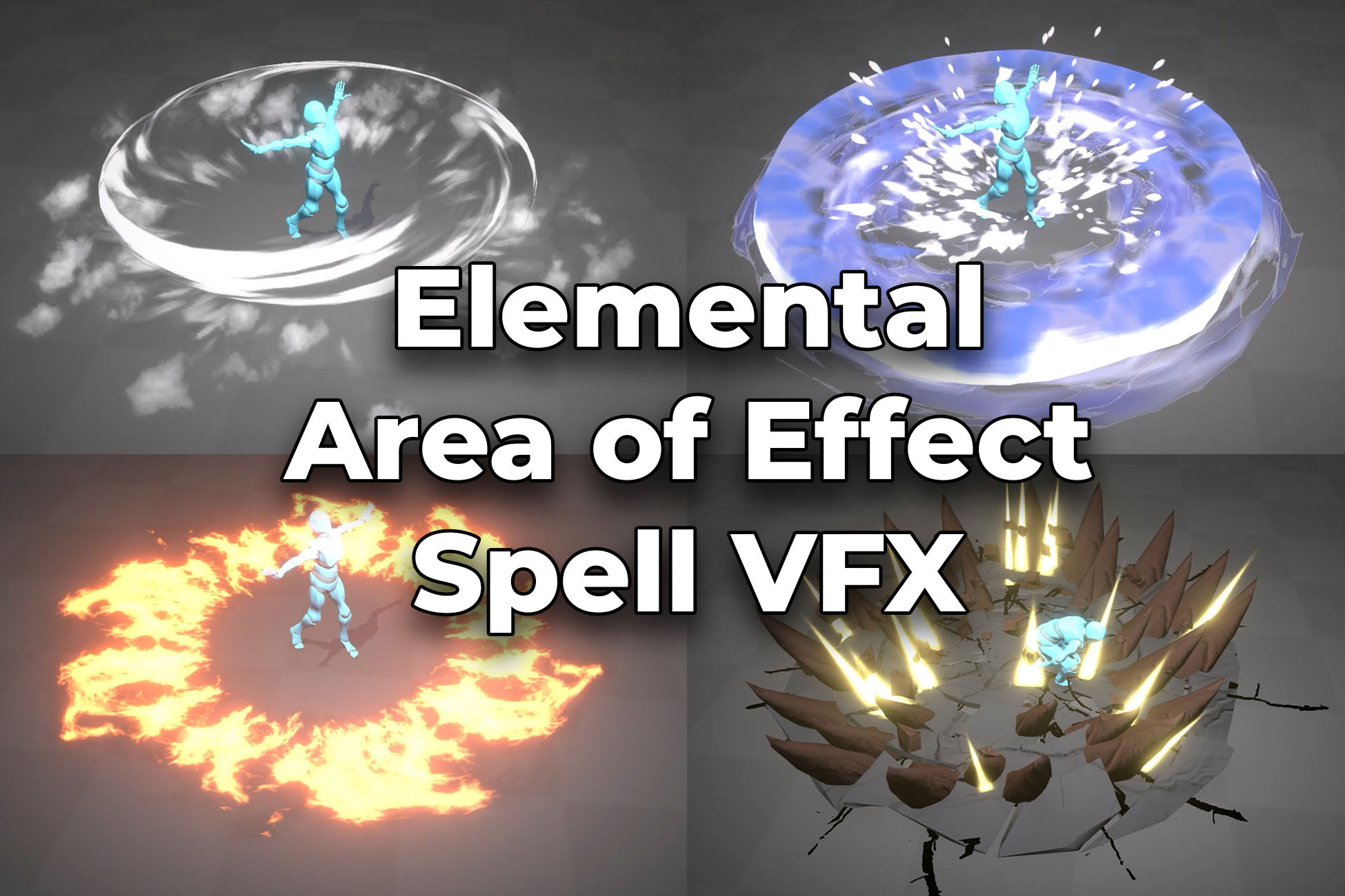 Elemental Area of Effect Spell VFX | Spells | Unity Asset Store