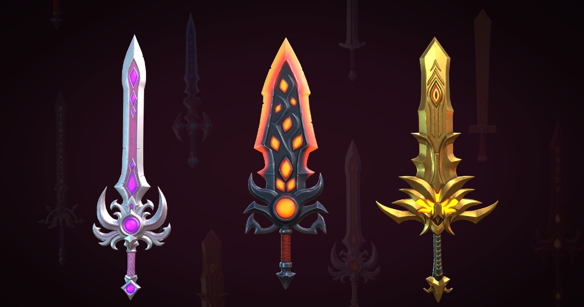 Stylized Swords - RPG Fantasy Weapons | 3D Weapons | Unity Asset Store