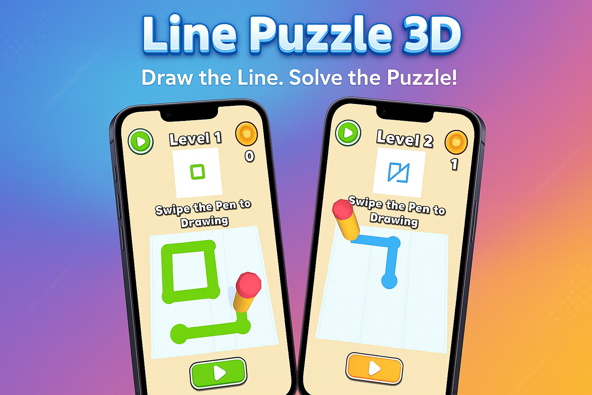 Line Puzzle 3D - Complete Puzzle Mobile Game Template | Packs | Unity ... Line Puzzle 3D - Complete Puzzle Mobile Game Template | Packs | Unity ...