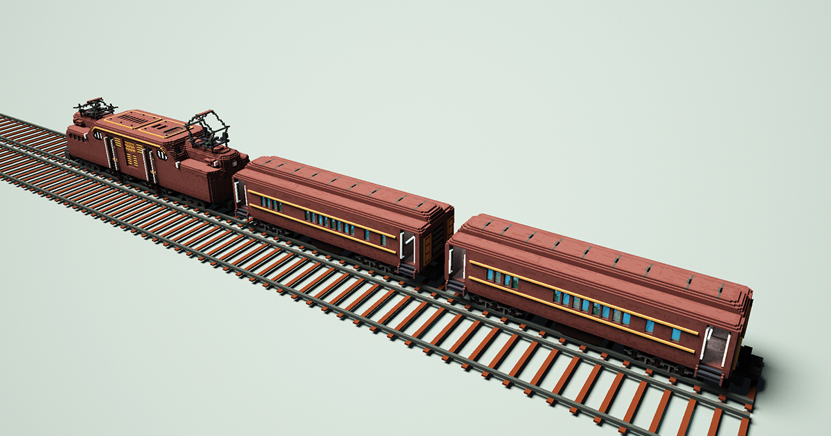 Voxel Train | 3D Land | Unity Asset Store Voxel Train | 3D Land | Unity Asset Store