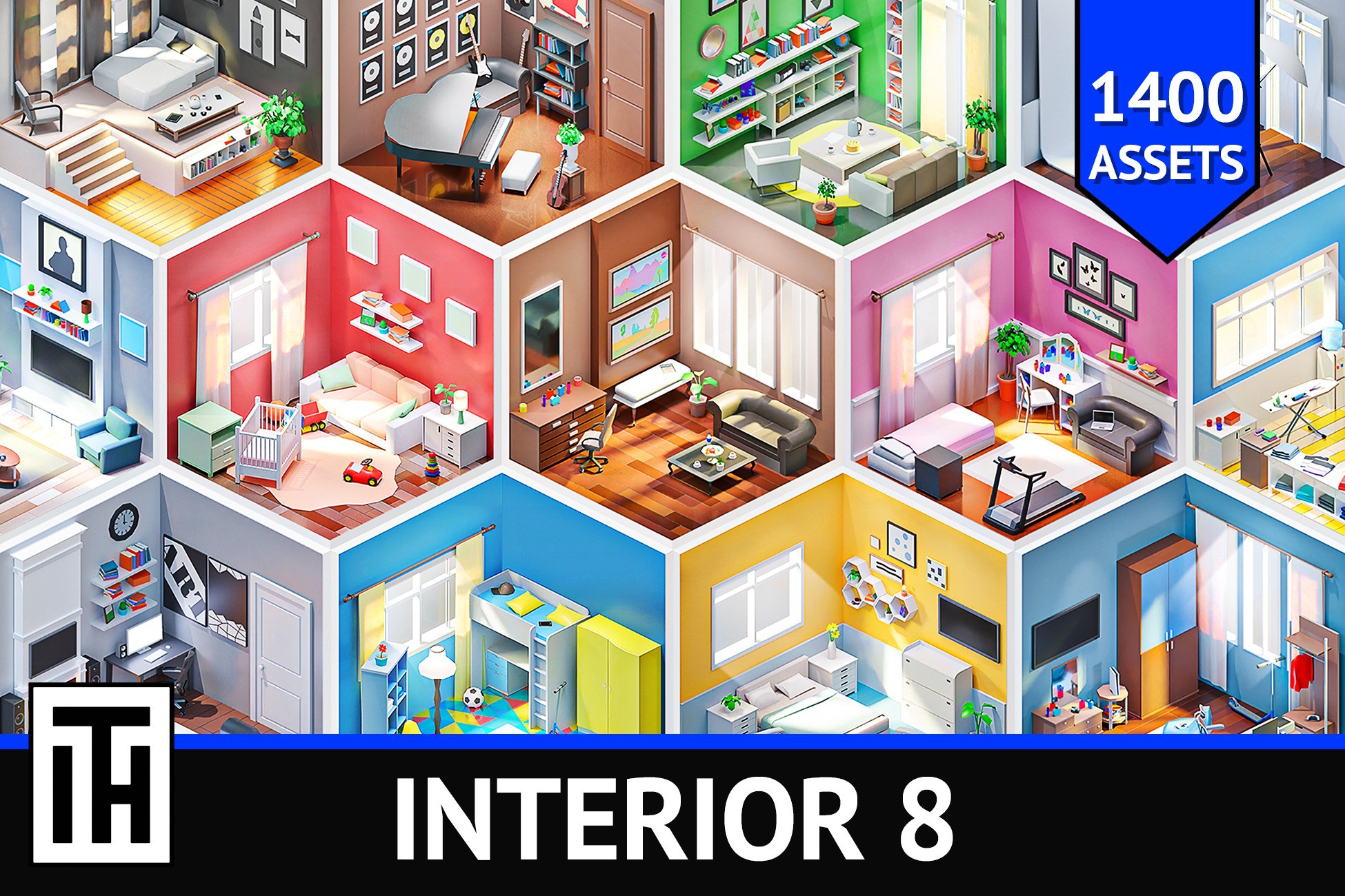 Interior 8 | 3D Interior | Unity Asset Store