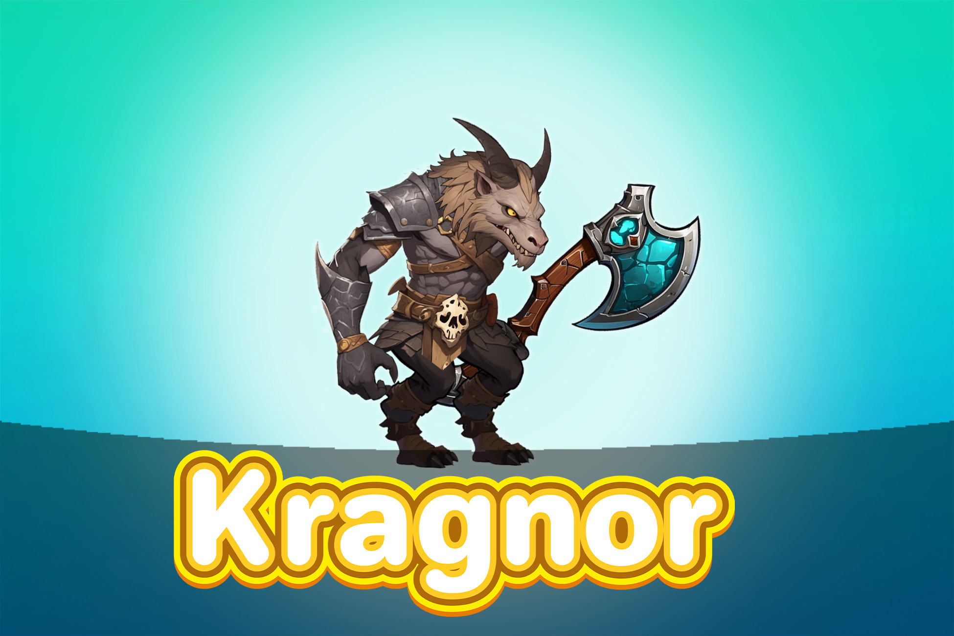 Kragnor 2D Animated Character (Spriter) by Gamelauncher Studio
