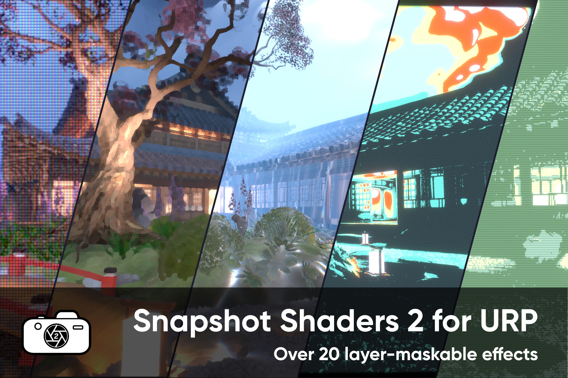 Snapshot Shaders 2 for URP | Fullscreen & Camera Effects | Unity Asset Store