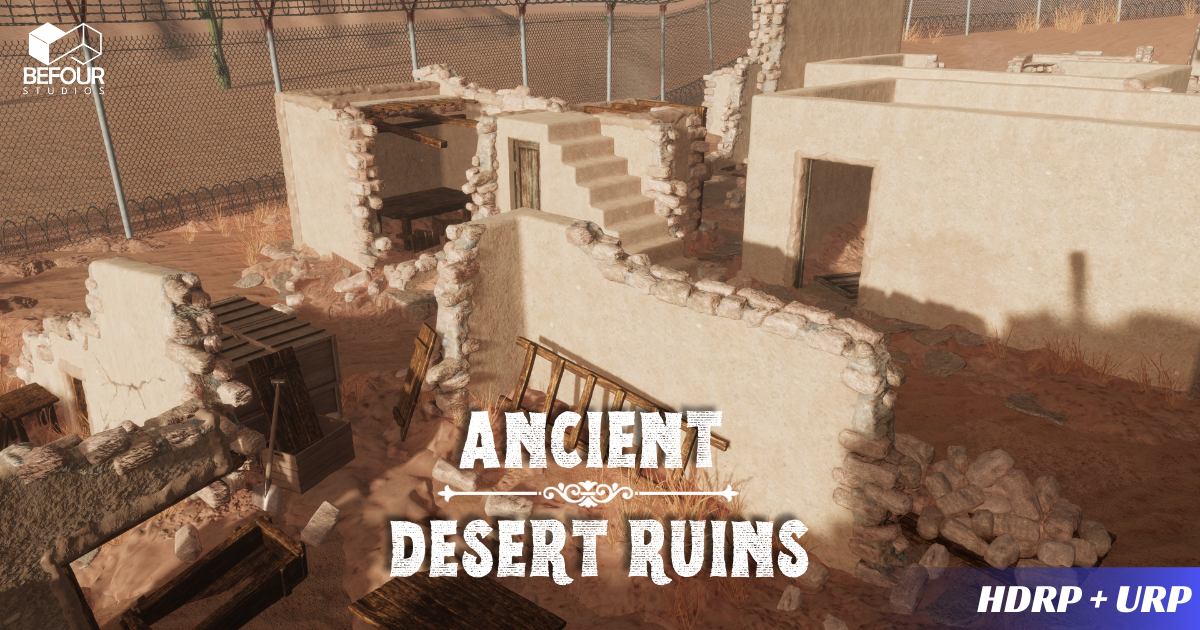 Ancient Desert Ruins Environment | 3D Environments | Unity Asset Store