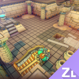 Ancient Pyramid Dungeon Kit - Lowpoly Modular Assets [Mobile & Indie ...