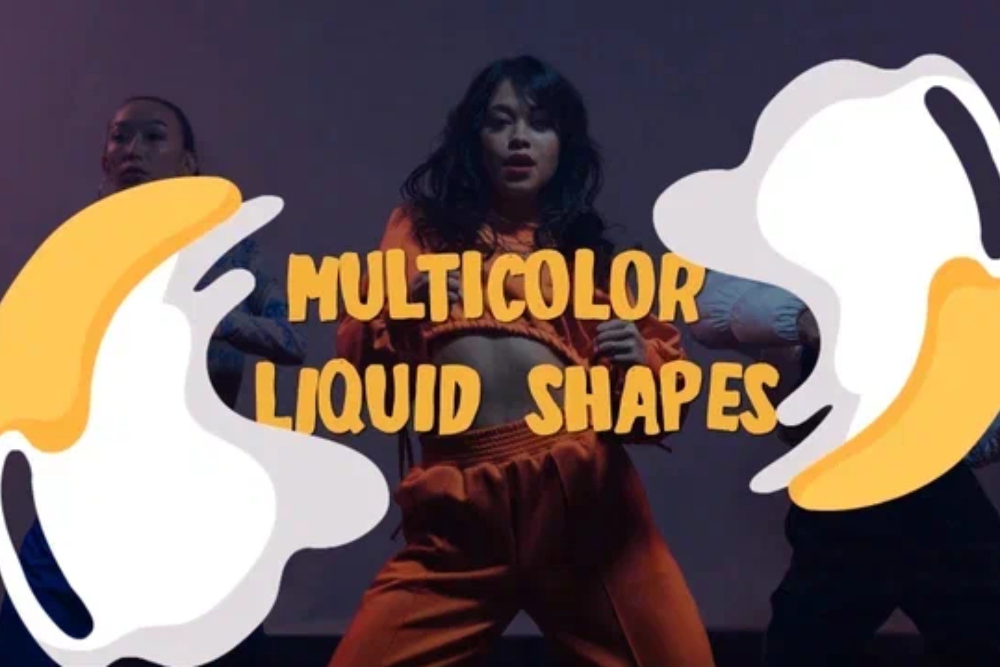 Multicolor Liquid shapes (01.01.23) | 2D Textures & Materials | Unity Asset Store