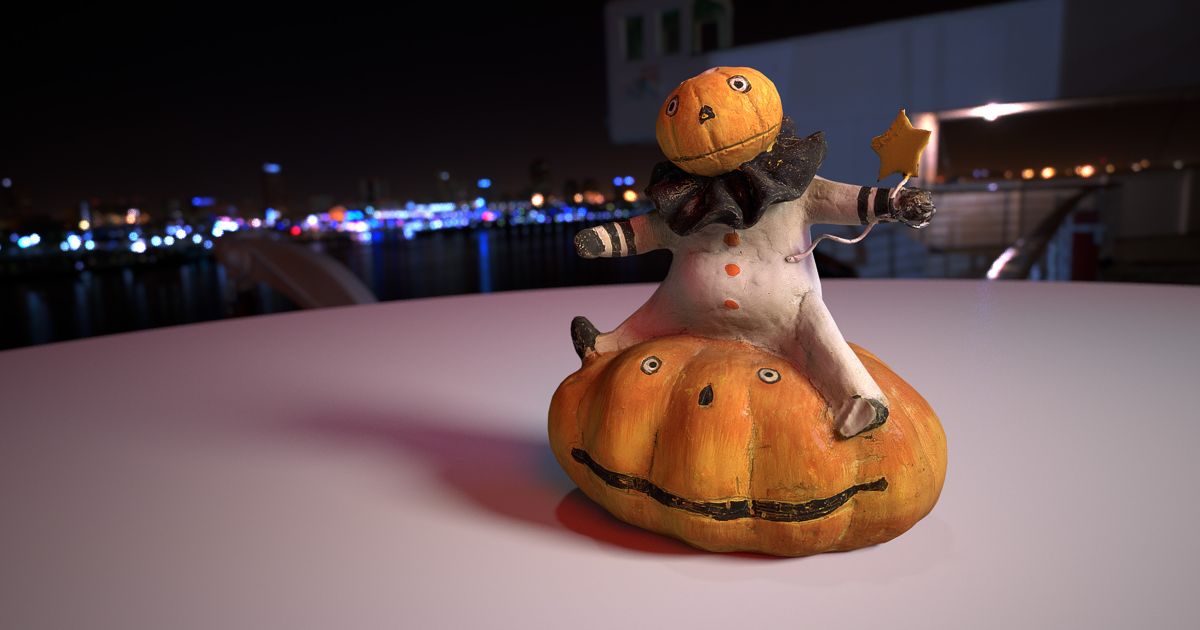 0002-08_PumpkinClown | 3D Props | Unity Asset Store