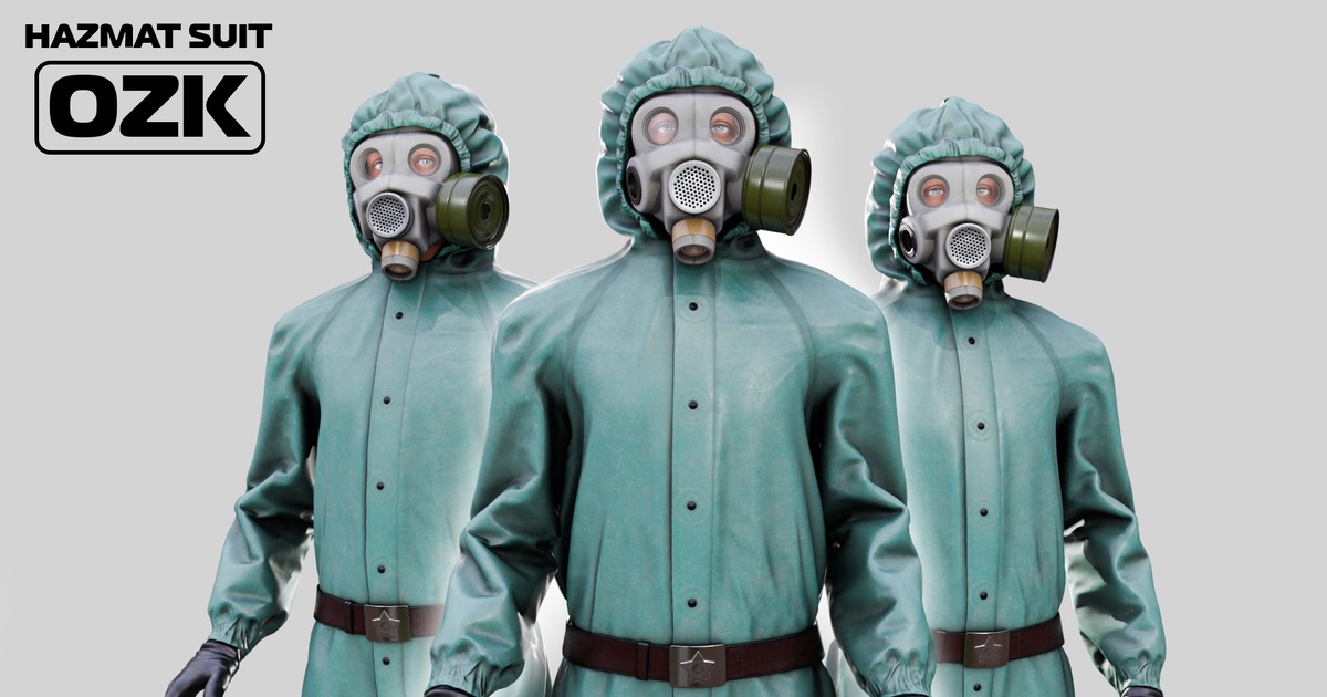 HAZMAT SUIT OZK | 3D Humanoids | Unity Asset Store