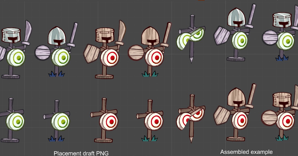 2D_Character_DummyTargetScarecrow | 2D Characters | Unity Asset Store