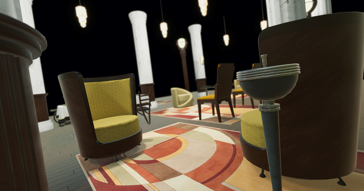 Art Deco Accessories | 3D Furniture | Unity Asset Store