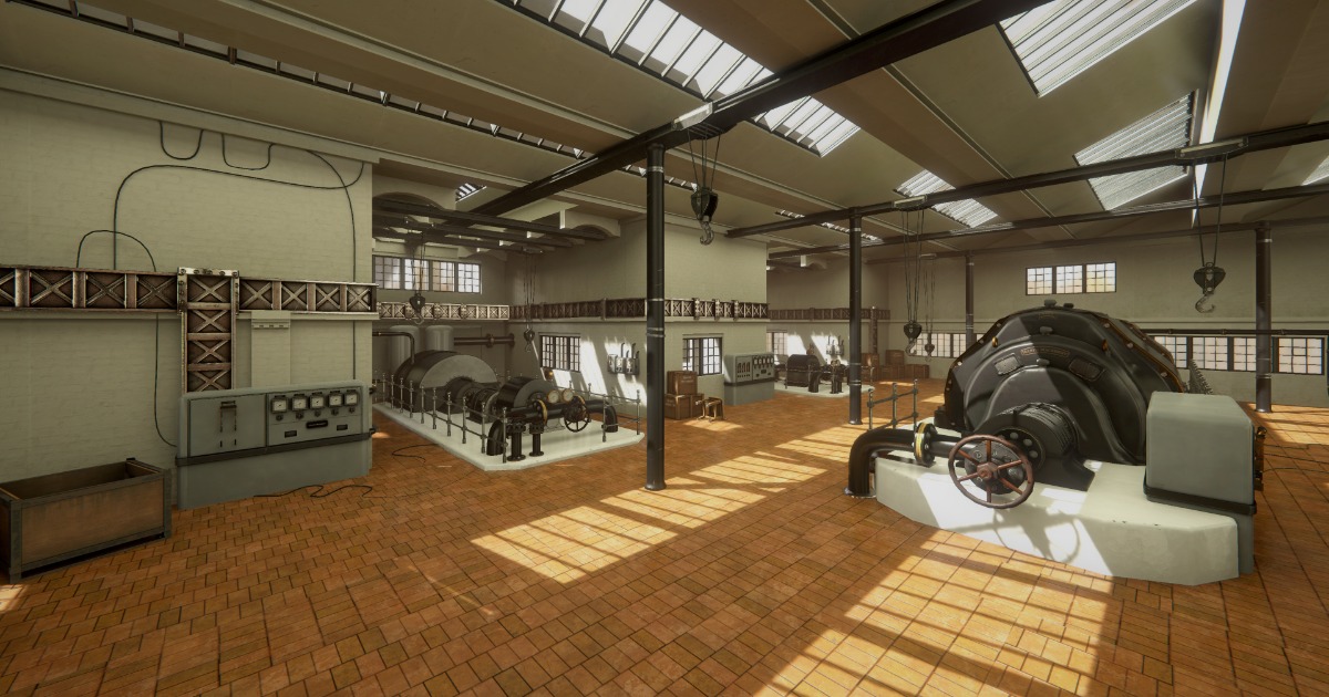 Machine Factory Environment | 3D Environments | Unity Asset Store