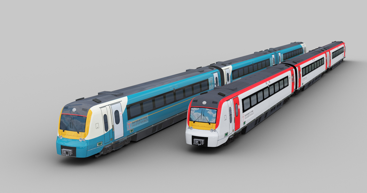 Lowpoly Train 8 | 3D Land | Unity Asset Store