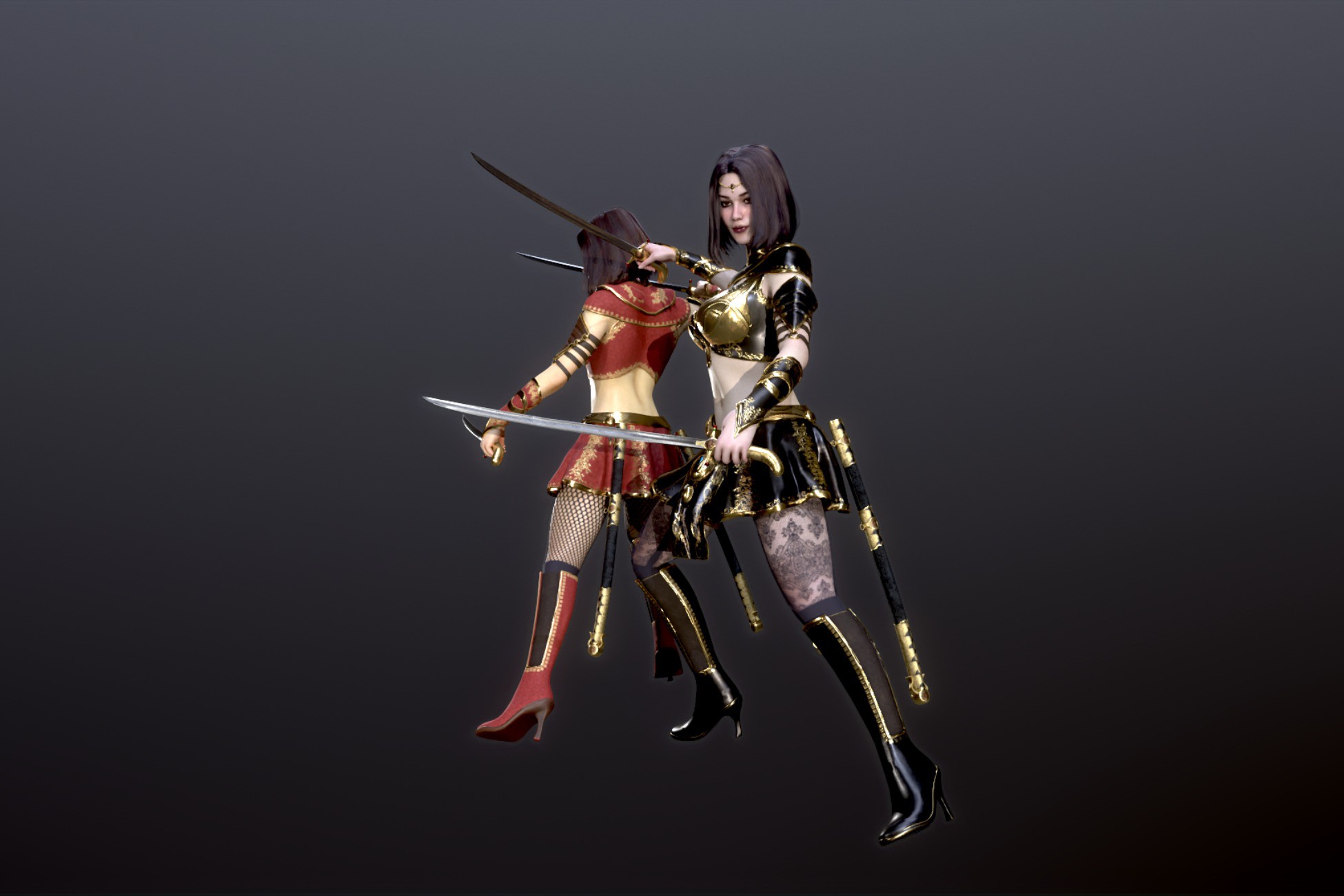 Woman Assassin | 3D 人形角色 | Unity Asset Store
