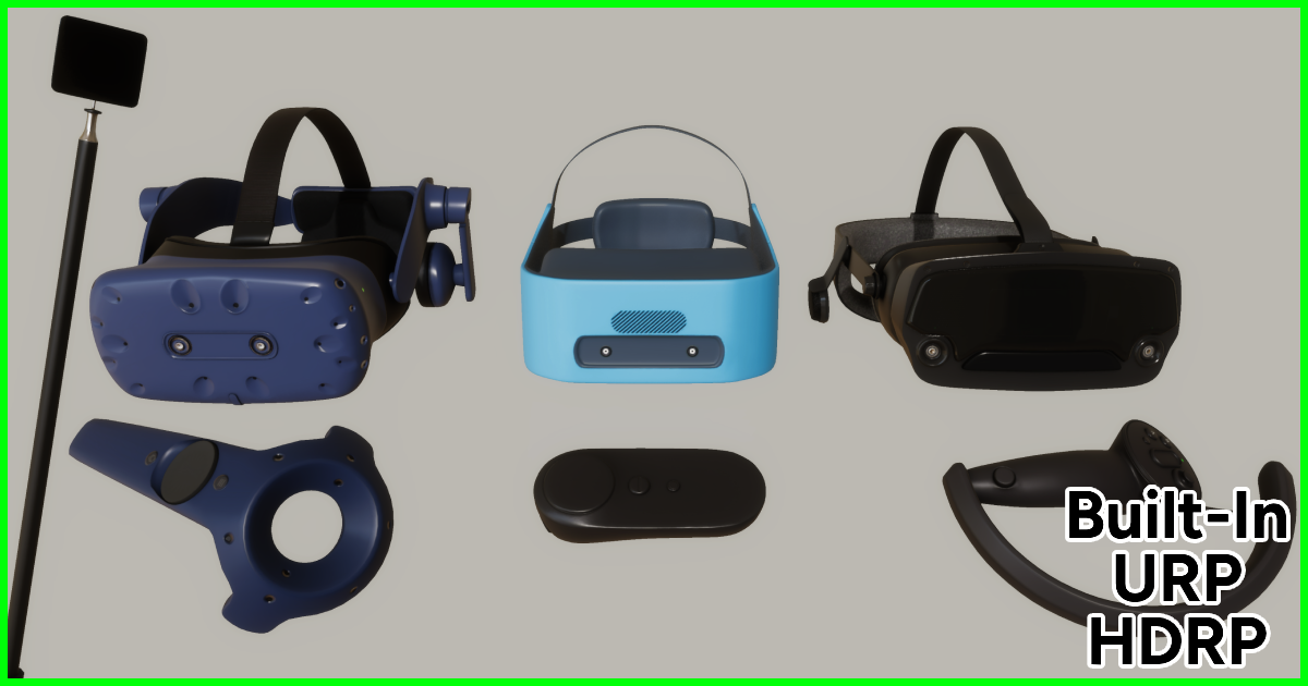 VR Headset Vol - 2 | 3D Props | Unity Asset Store