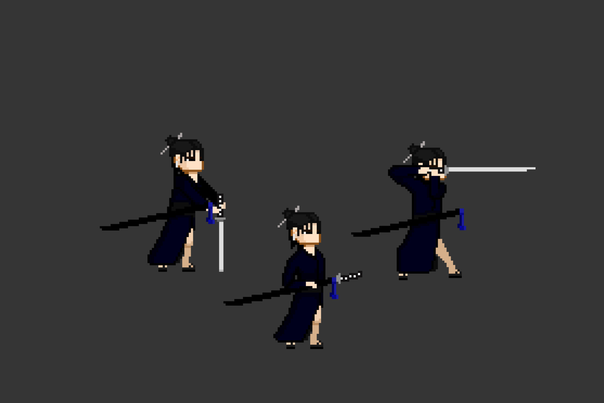 Female Samurai | 2D 캐릭터 | Unity Asset Store