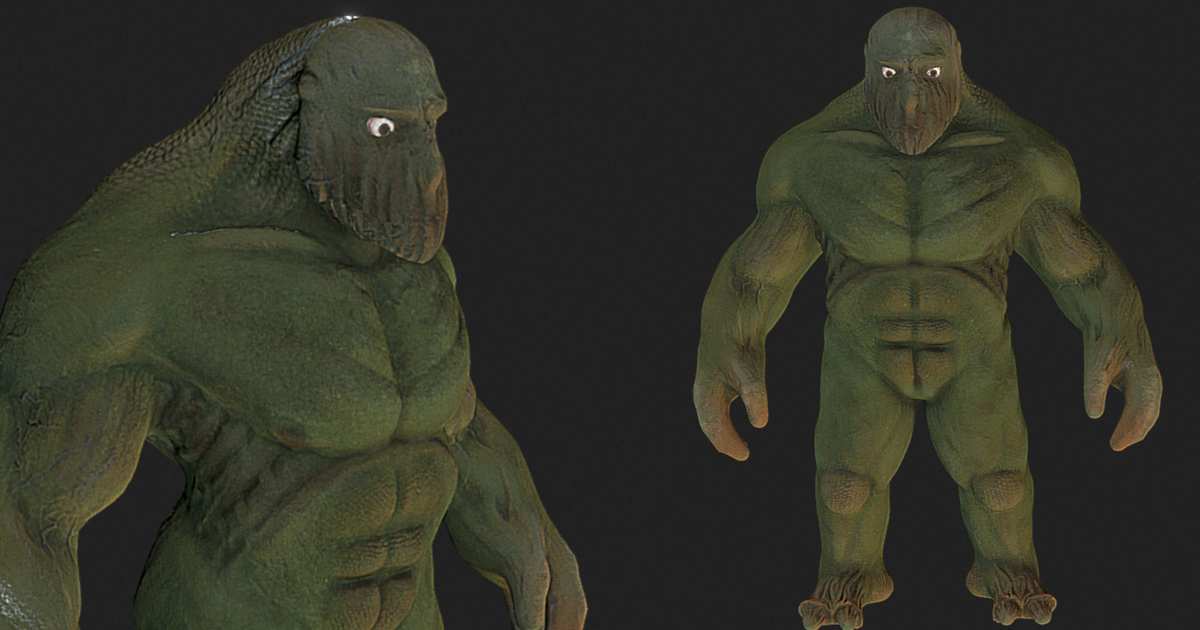 Monster Orc | 3D Humanoids | Unity Asset Store