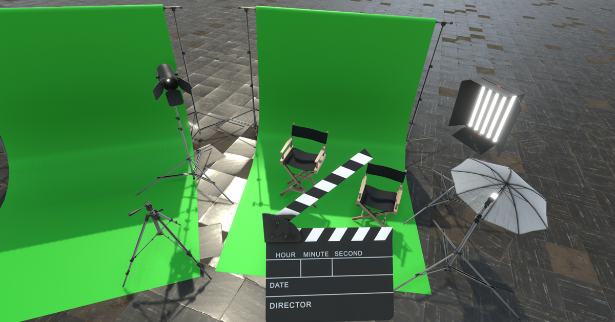 Camera Film Photography Studio Props | 3D Industrial | Unity Asset Store