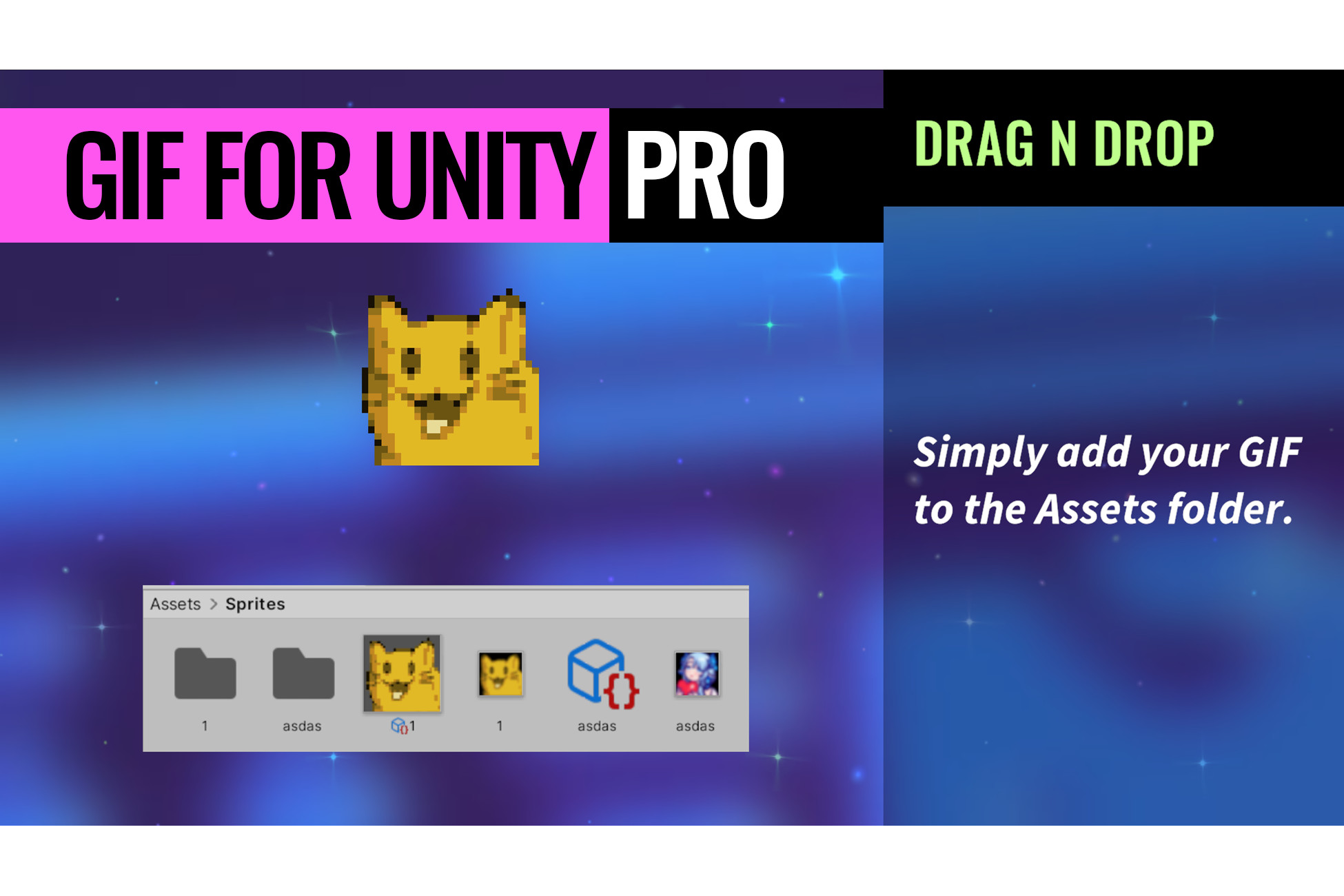 Gif For Unity Pro | Sprite Management | Unity Asset Store