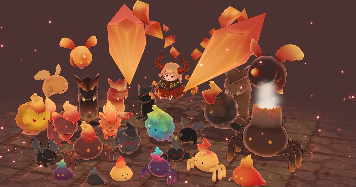 Monsters Fire Pack 3 | Characters | Unity Asset Store