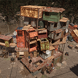 Container District Environment (Slum City)