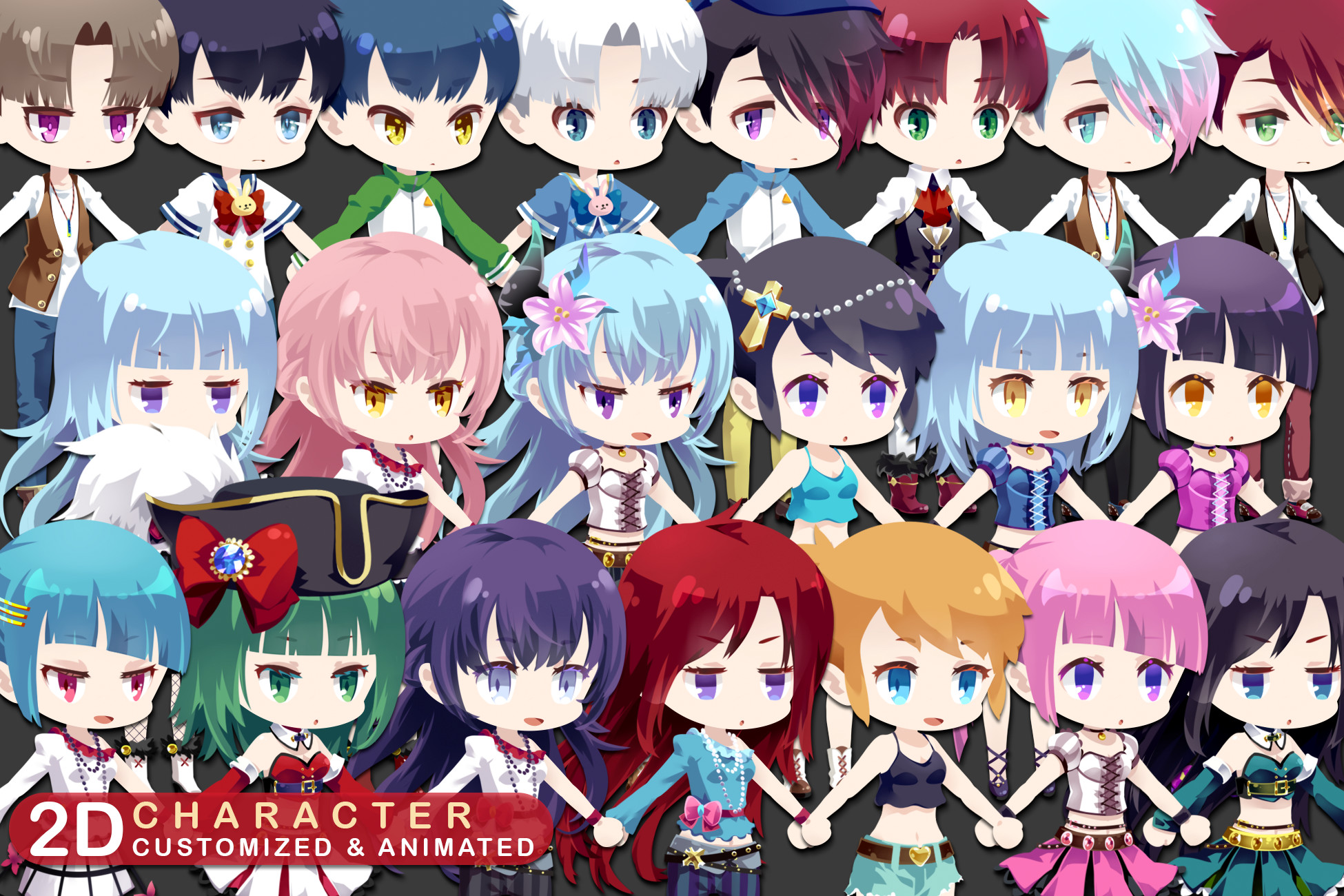 Customized & Animated Doll _1 | 2D Characters | Unity Asset Store Customized & Animated Doll _1 | 2D Characters | Unity Asset Store