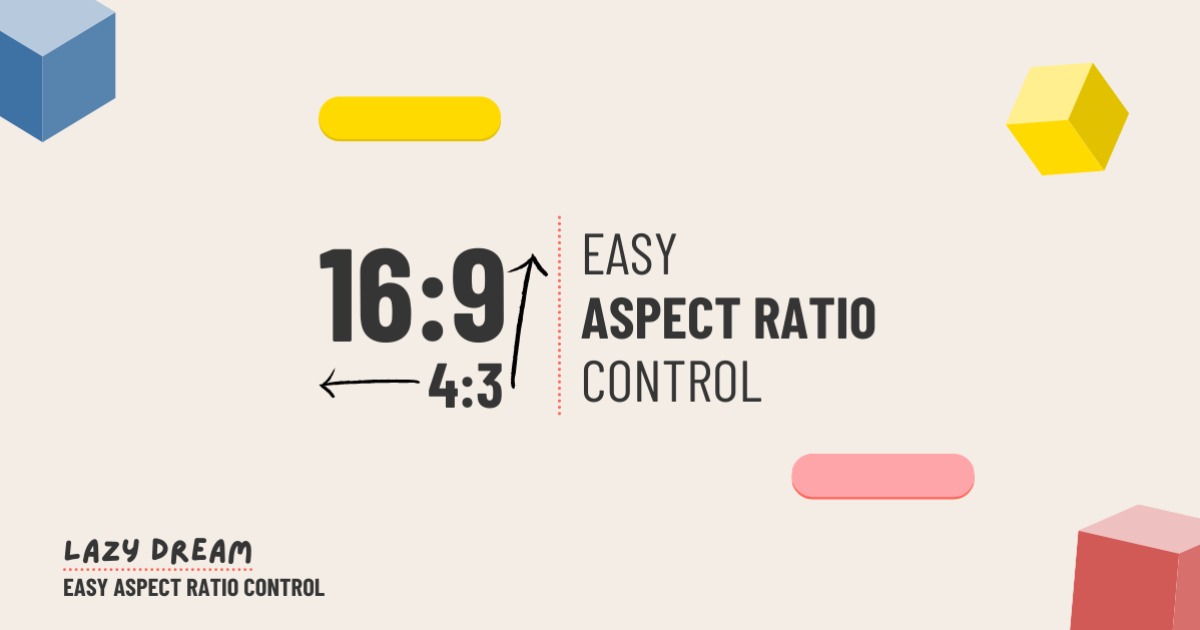 Easy Aspect Ratio Control | Camera | Unity Asset Store