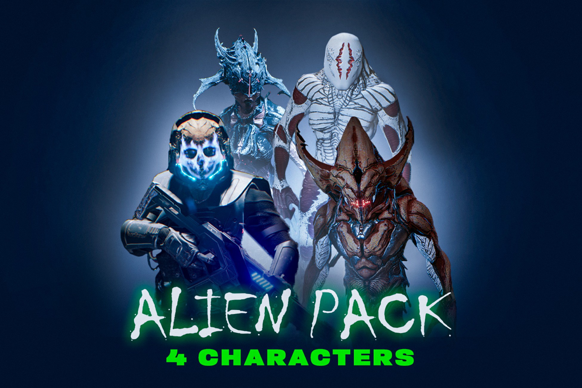 Alien Pack | 3D Characters | Unity Asset Store