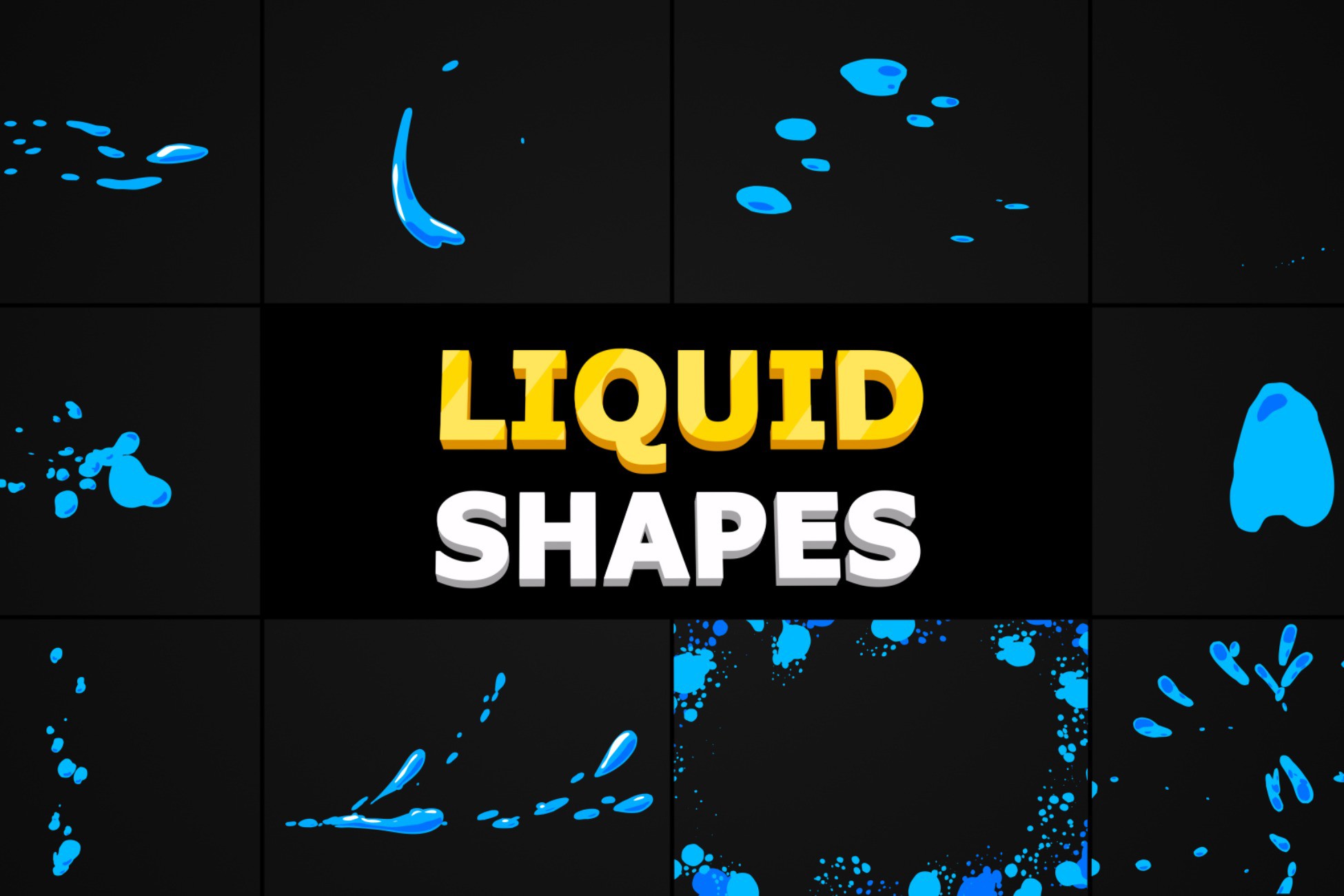Liquid Shapes (13.04) | 2D Textures & Materials | Unity Asset Store