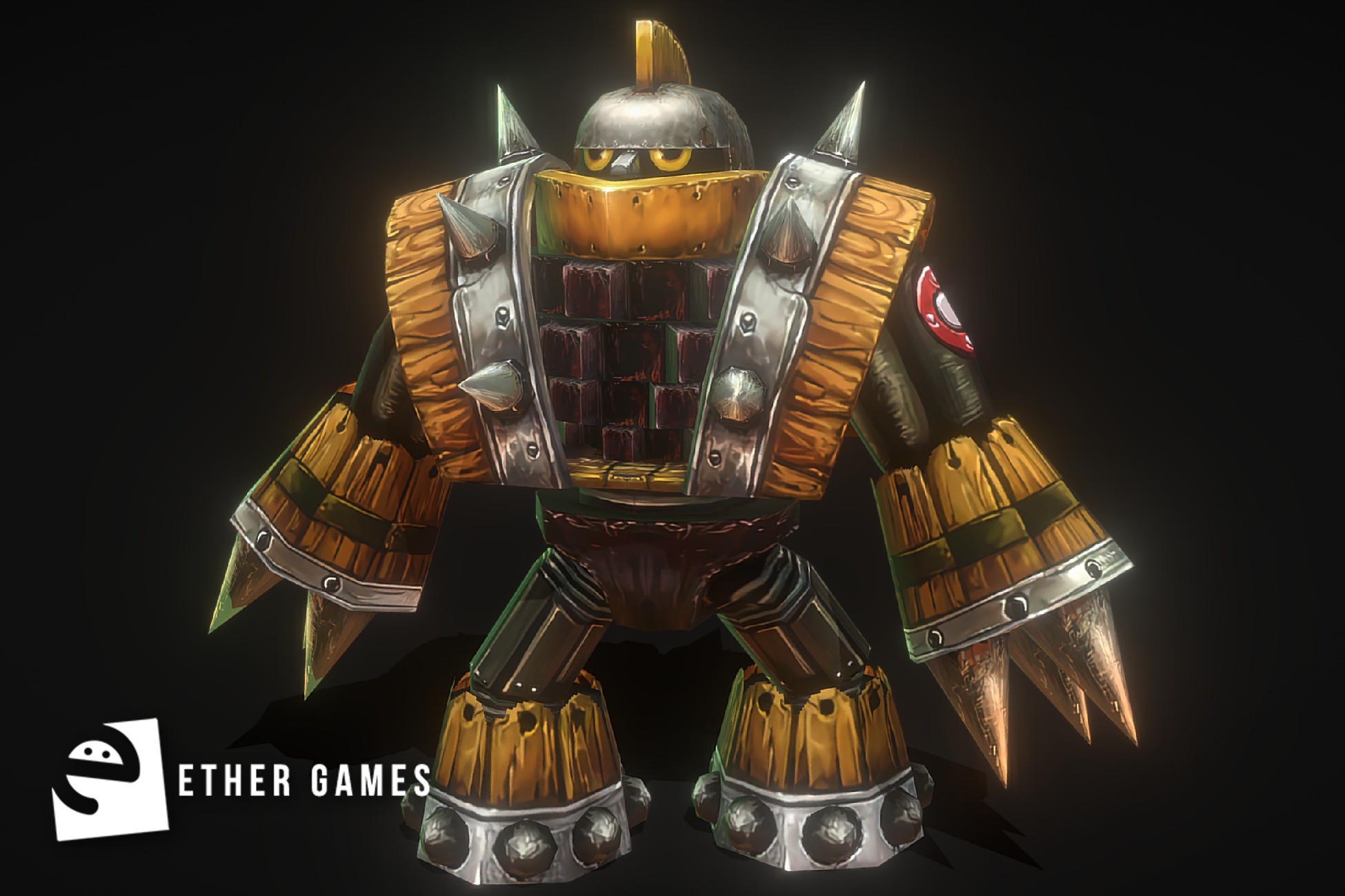 Fantasy Monsters: Wood Robot | キャラクター | Unity Asset Store