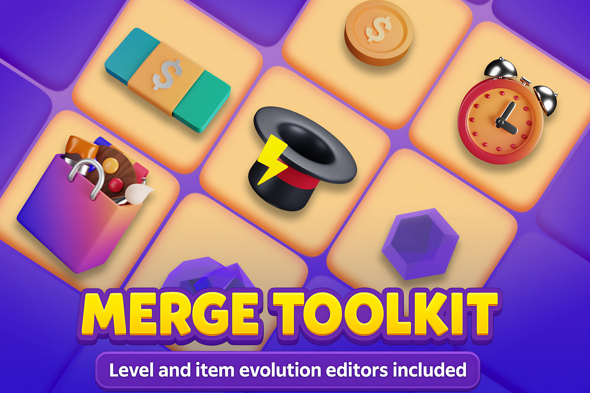 Merge Toolkit - Casual Game Template | Systems | Unity Asset Store