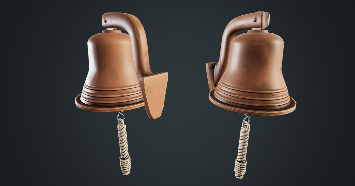 Stylized Ship's Bell | 3D Props | Unity Asset Store