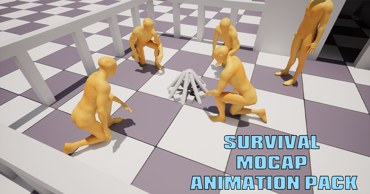 Survival Mocap Animation Pack | 3D Animations | Unity Asset Store