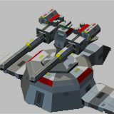 Lowpoly Sci-Fi: Modular Turrets