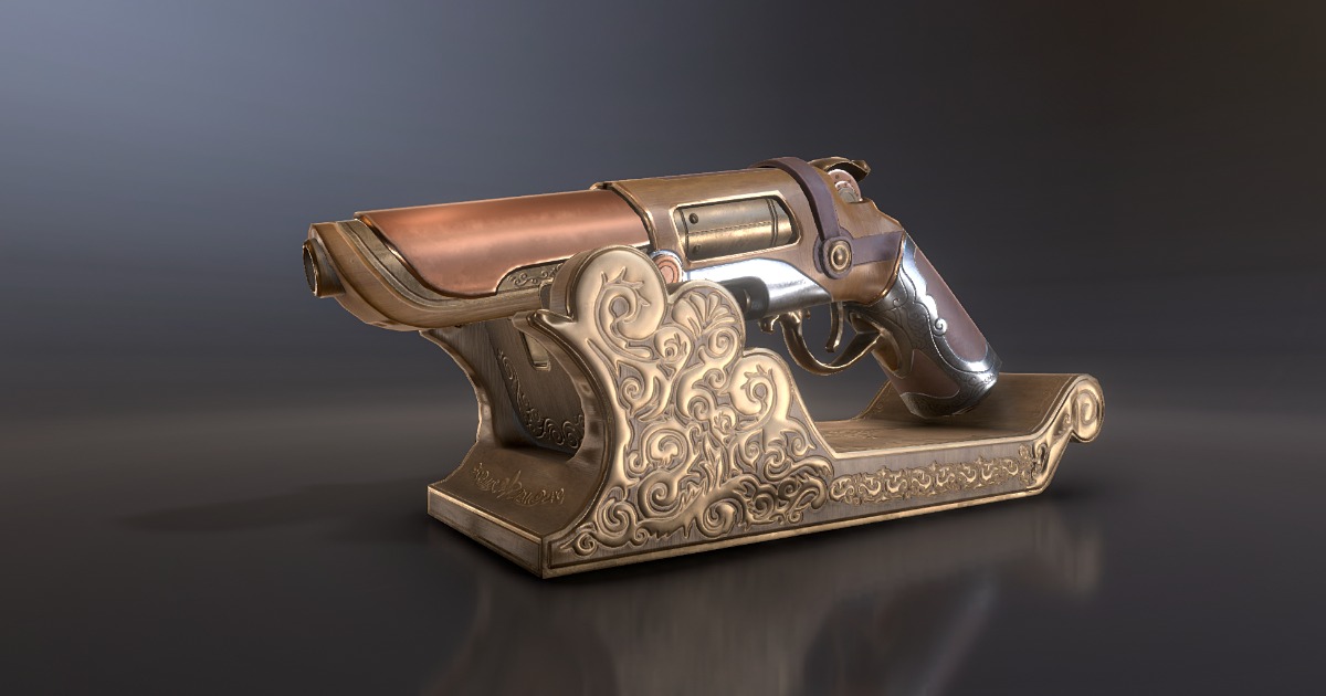 Antique Pistol | 3D Guns | Unity Asset Store