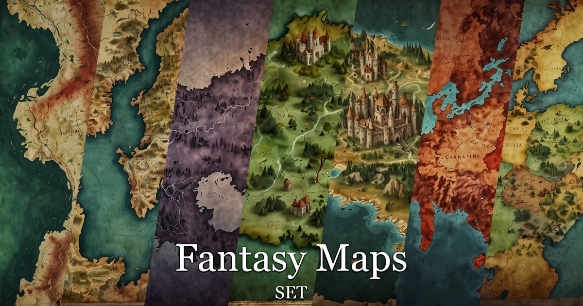 Fantasy Maps | 2D | Unity Asset Store