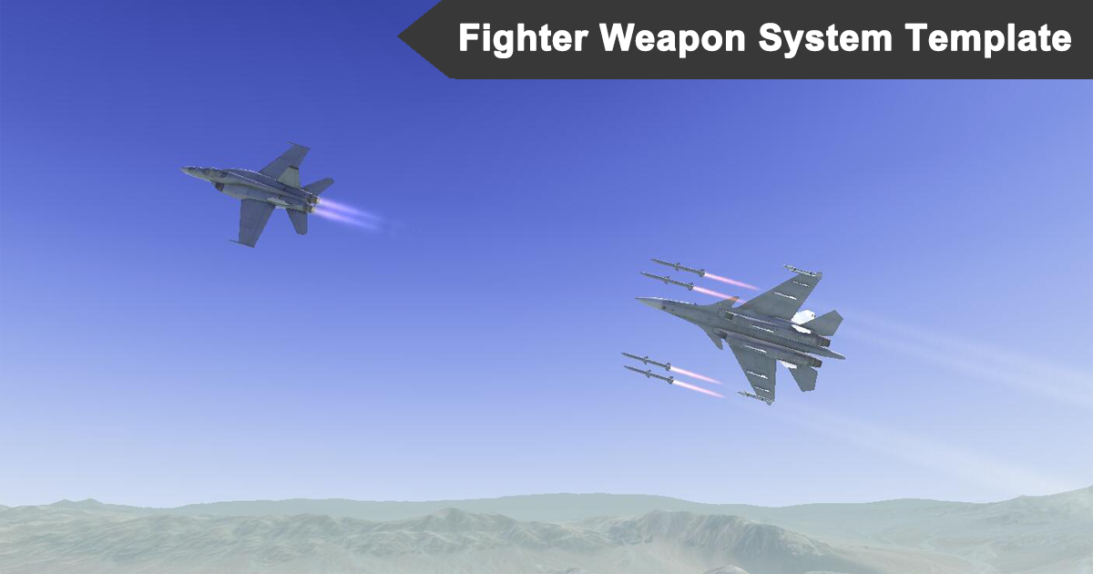 Fighter Weapon System Template | Systems | Unity Asset Store
