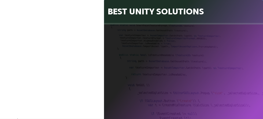 BestUnitySolutions - Asset Store